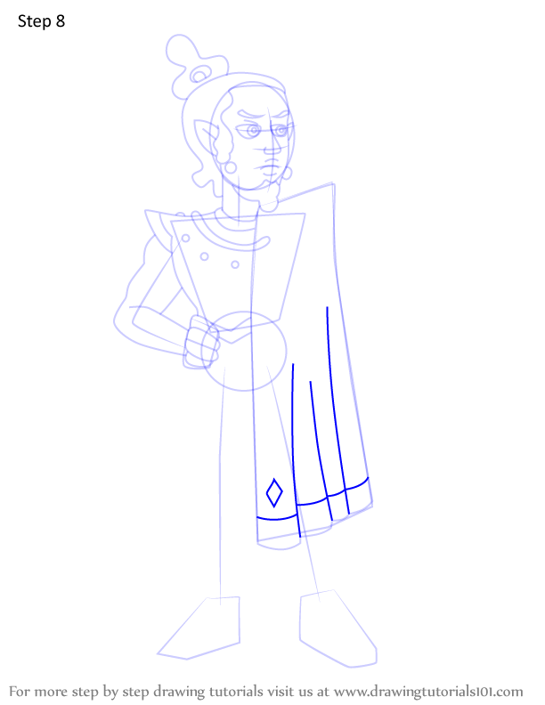 How to Draw Darius Deamonne from The Owl House (The Owl House) Step by ...