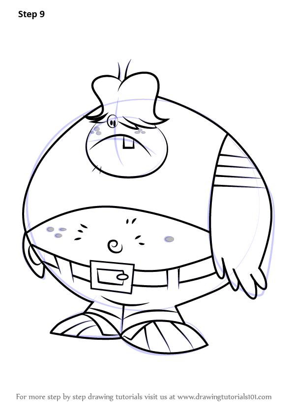 How to Draw Big Billy from The Powerpuff Girls (The Powerpuff Girls ...