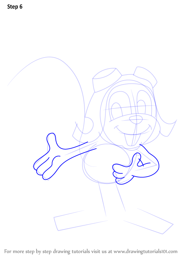 How to Draw Rocky from The Rocky and Bullwinkle Show (The Rocky and ...