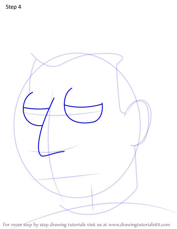 How to Draw Agent Johnson from Simpsons (The Simpsons) Step by Step ...