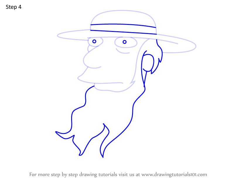 How to Draw Amish man from Simpsons (The Simpsons) Step by Step ...