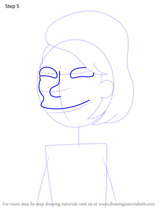 How to Draw Betsy Bidwell from Simpsons (The Simpsons) Step by Step ...