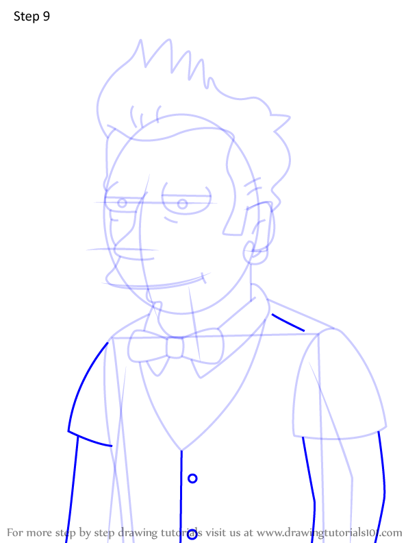 How to Draw Brandt from Simpsons (The Simpsons) Step by Step ...