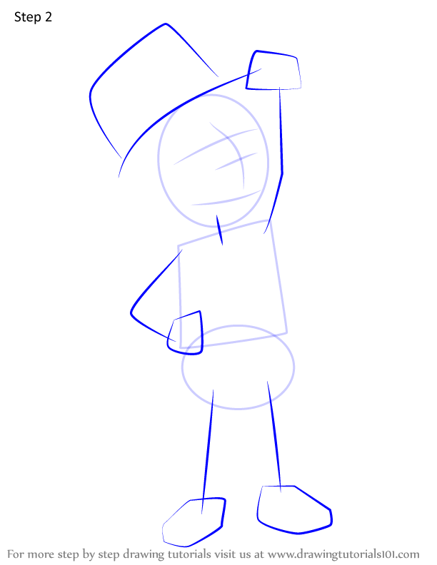 How to Draw Brendan Beiderbecke from Simpsons (The Simpsons) Step by ...
