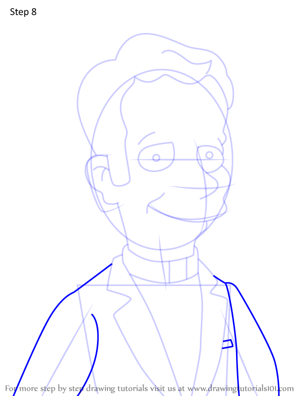 How to Draw Elijah Hooper from Simpsons (The Simpsons) Step by Step ...