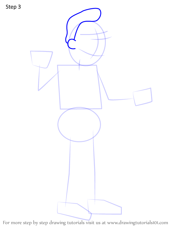 How to Draw Harv Bannister from Simpsons (The Simpsons) Step by Step ...