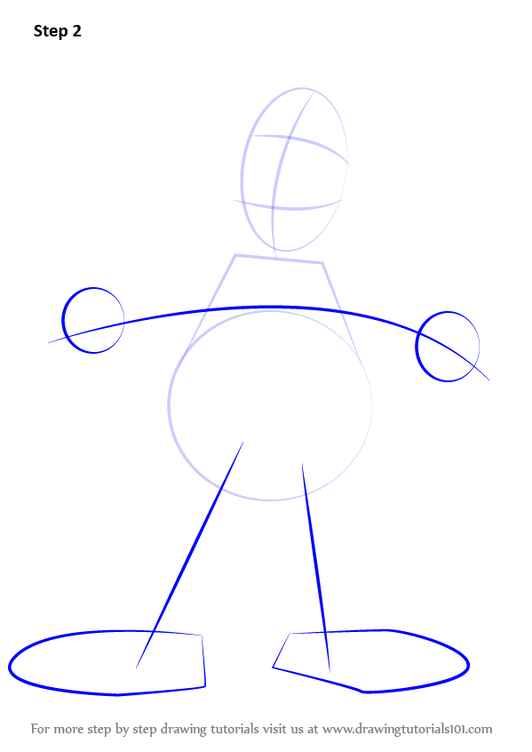 How to Draw Krusty the Clown from The Simpsons (The Simpsons) Step by Step | DrawingTutorials101.com