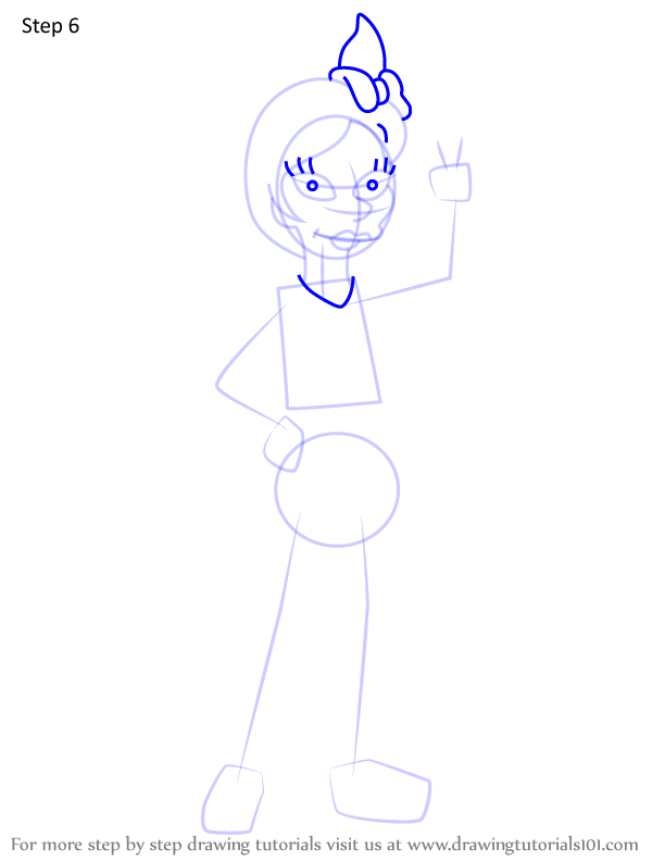 How to Draw Kumiko Albertson from Simpsons (The Simpsons) Step by Step ...