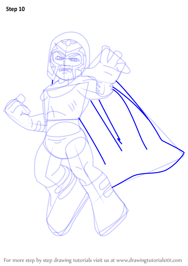 How to Draw Magneto from The Super Hero Squad Show (The Super Hero ...