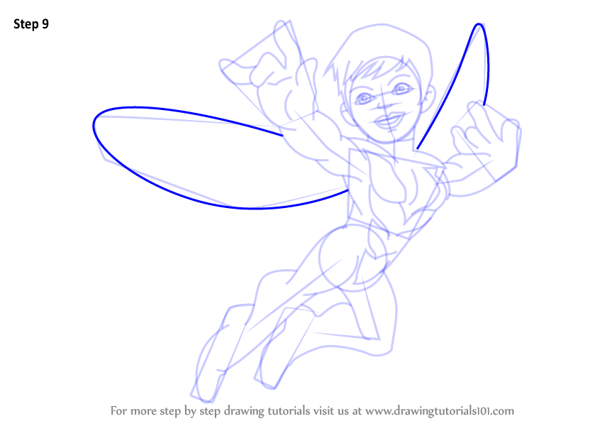Wasp Avengers Coloring Pages [2025]