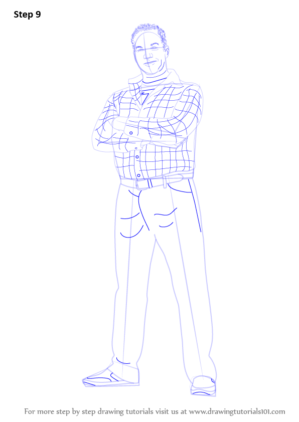How to Draw Hank Thunderman from The Thundermans (The Thundermans) Step ...