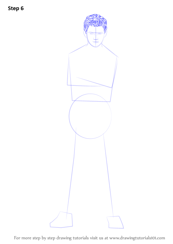 How to Draw Max Thunderman from The Thundermans (The Thundermans) Step ...