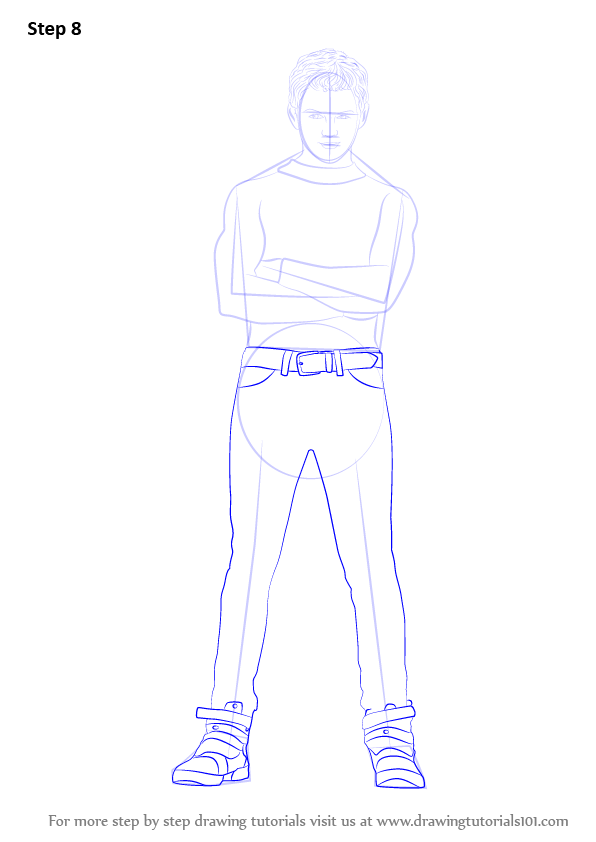 How to Draw Max Thunderman from The Thundermans (The Thundermans) Step ...