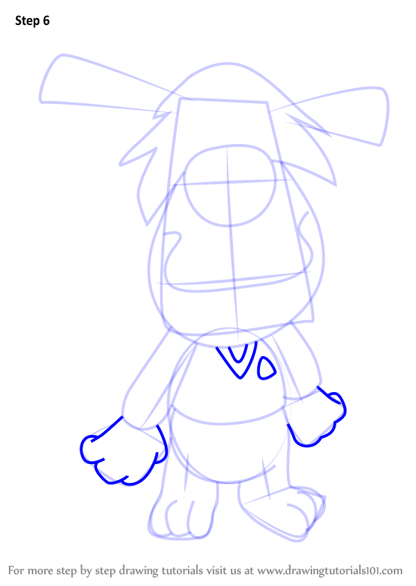 How to Draw Saul Sheepdog from Tiny Toon Adventures (Tiny Toon ...