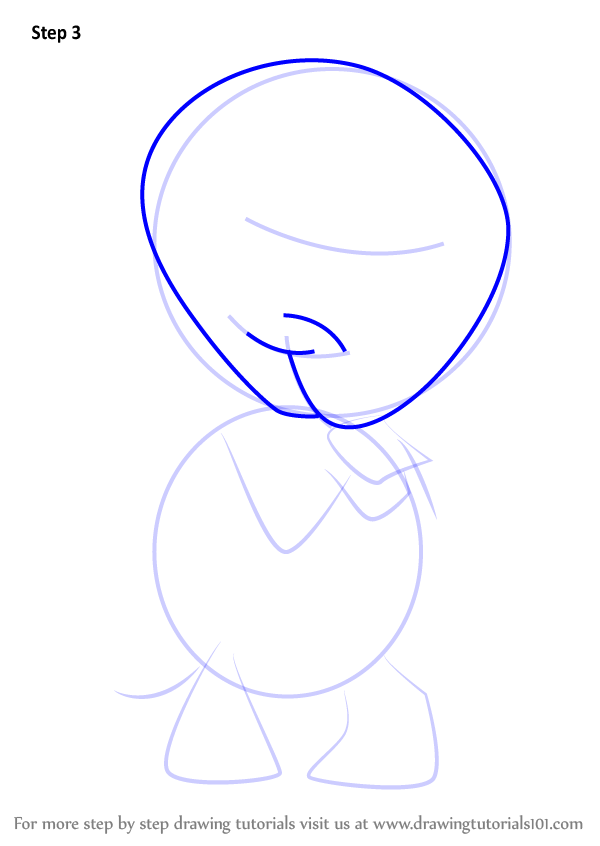 How to Draw Tyrone the Turtle from Tiny Toon Adventures (Tiny Toon ...