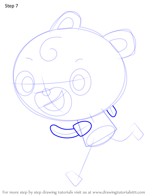 How to Draw Bobby from Tish Tash (Tish Tash) Step by Step ...