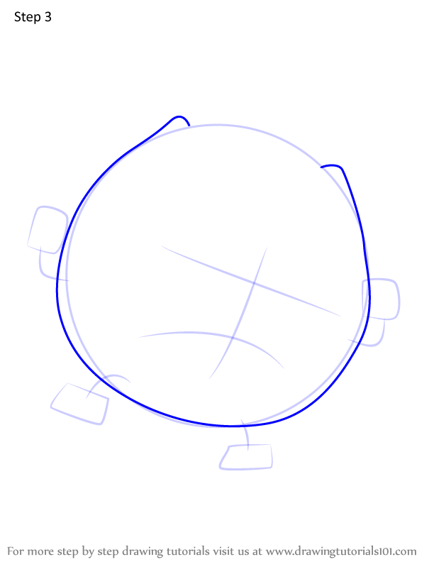 How to Draw Cabbage Monster from Tish Tash (Tish Tash) Step by Step ...