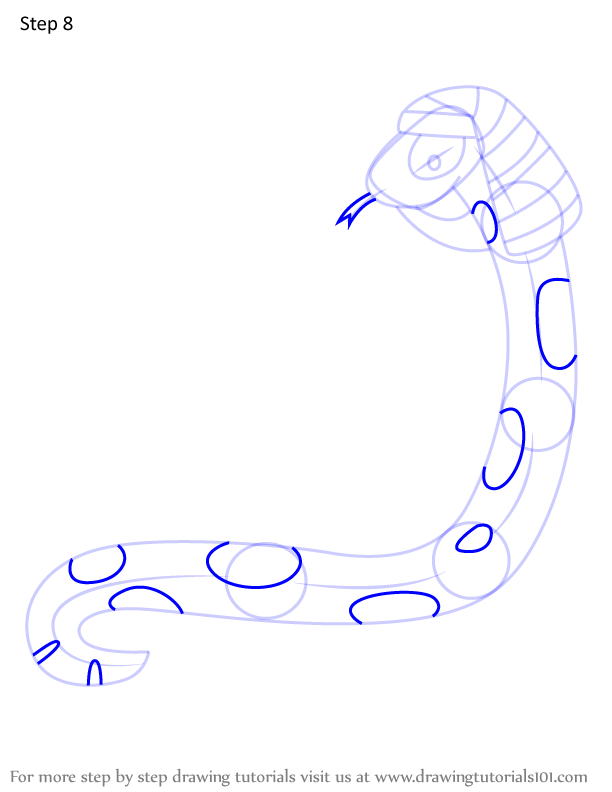 How to Draw Snakes from Tish Tash (Tish Tash) Step by Step ...