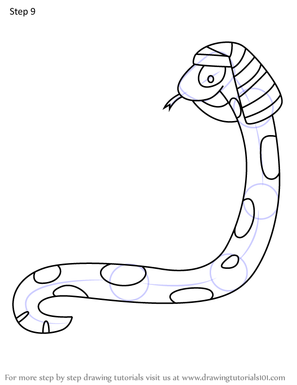 How to Draw Snakes from Tish Tash (Tish Tash) Step by Step ...
