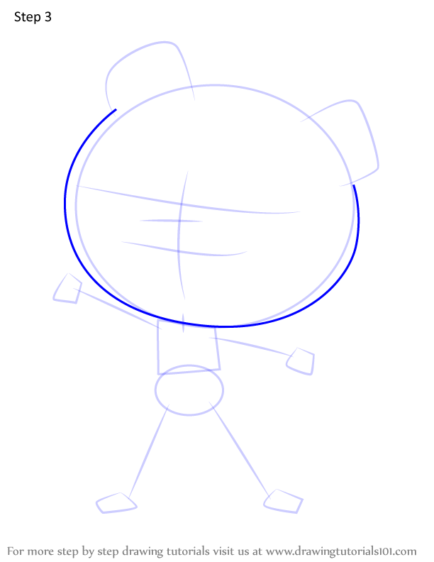 How to Draw Tash from Tish Tash (Tish Tash) Step by Step ...