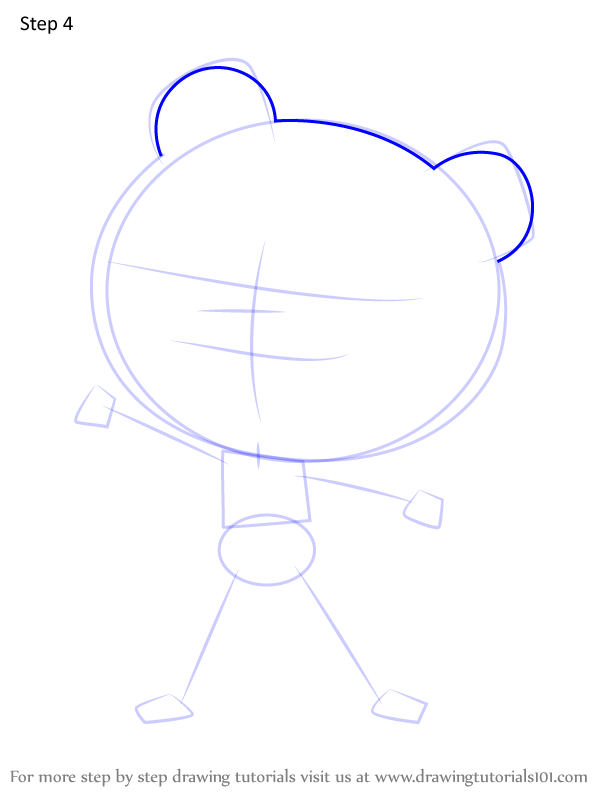 How to Draw Tash from Tish Tash (Tish Tash) Step by Step ...