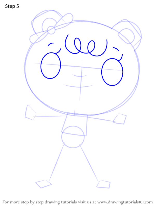 How to Draw Tish from Tish Tash (Tish Tash) Step by Step ...