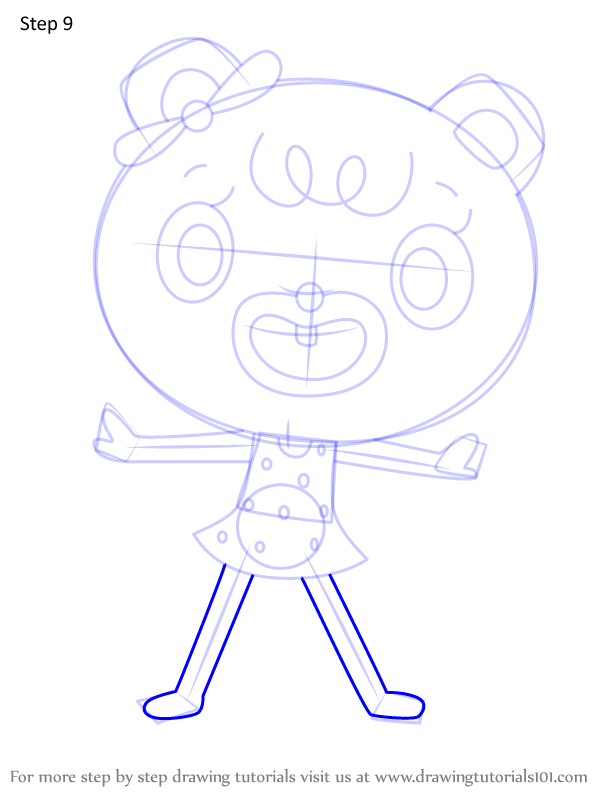 How to Draw Tish from Tish Tash (Tish Tash) Step by Step ...