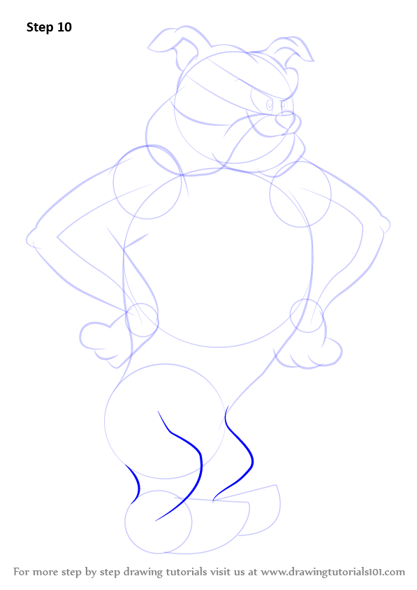 How to Draw Spike from Tom and Jerry (Tom and Jerry) Step by Step ...