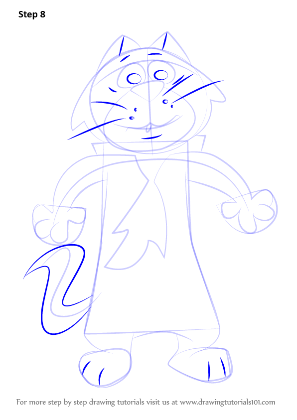 How to Draw Spook from Top Cat (Top Cat) Step by Step ...