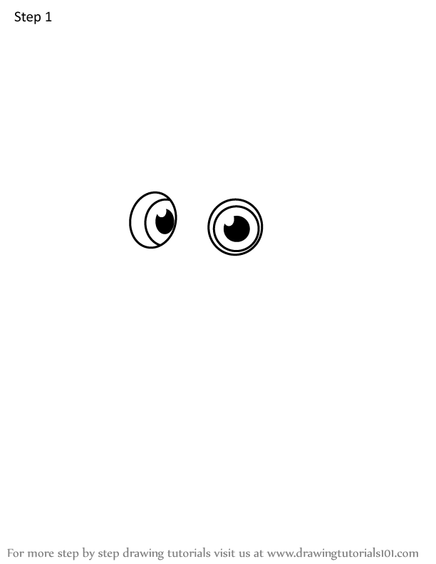 How to Draw Anyu PolarBear from Top Wing (Top Wing) Step by Step ...
