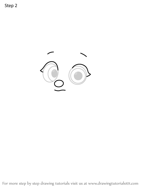 How to Draw Anyu PolarBear from Top Wing (Top Wing) Step by Step ...