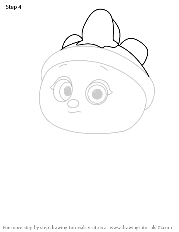 How to Draw Anyu PolarBear from Top Wing (Top Wing) Step by Step ...