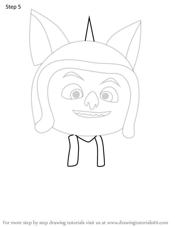 How to Draw Baddy from Top Wing (Top Wing) Step by Step ...