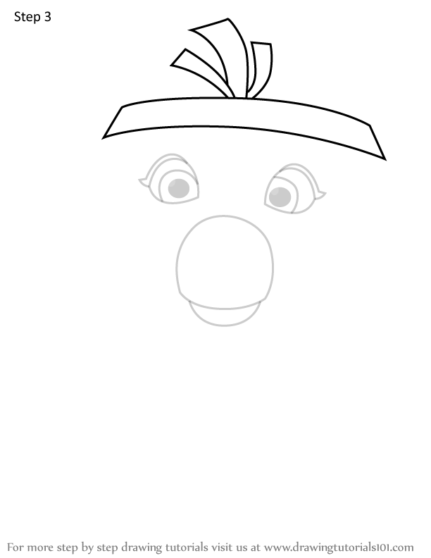 How to Draw Beth from Top Wing (Top Wing) Step by Step ...