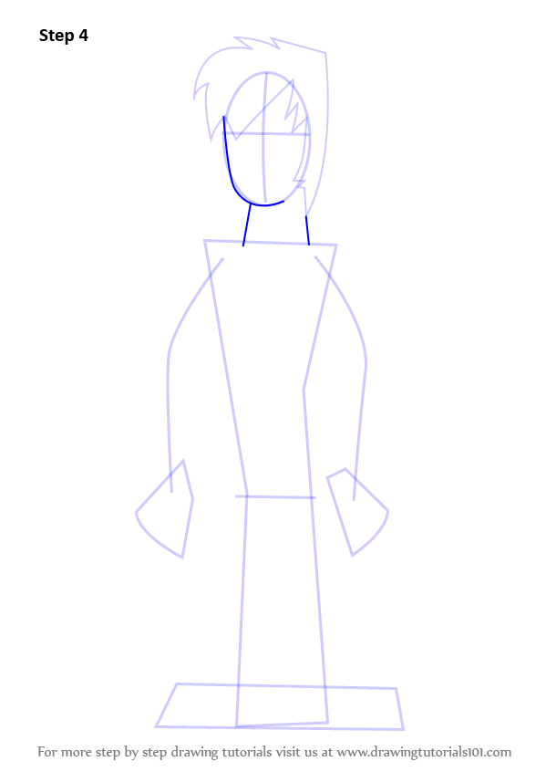 How to Draw Scott from Total Drama Island (Total Drama Island) Step by ...
