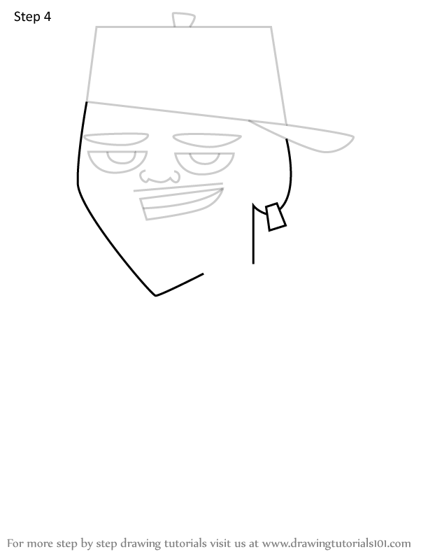 How to Draw Damien from Total Drama (Total Drama) Step by Step ...