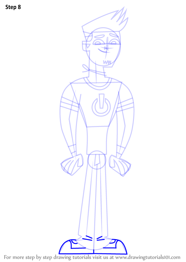 How to Draw Devin from Total Drama (Total Drama) Step by Step ...
