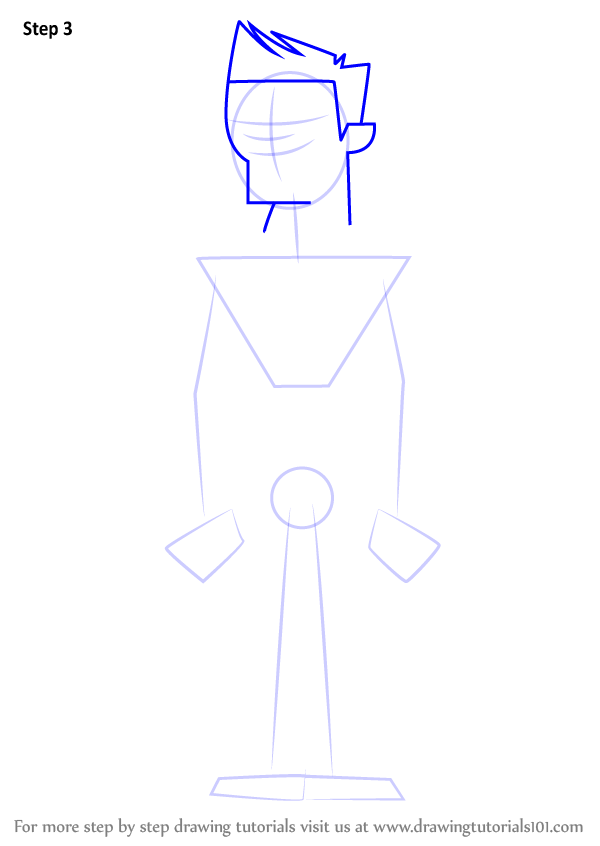 How to Draw Don from Total Drama (Total Drama) Step by Step ...