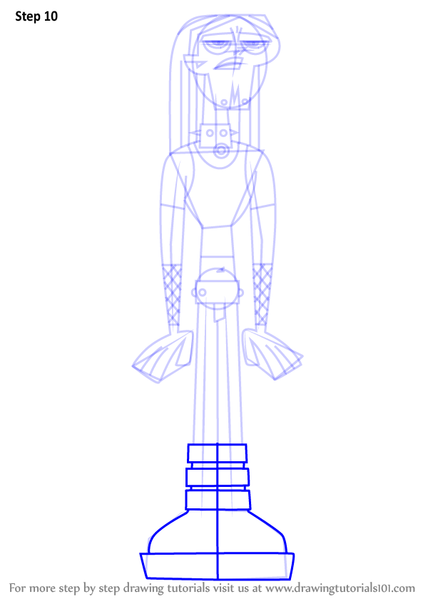 How to Draw Ennui from Total Drama (Total Drama) Step by Step ...
