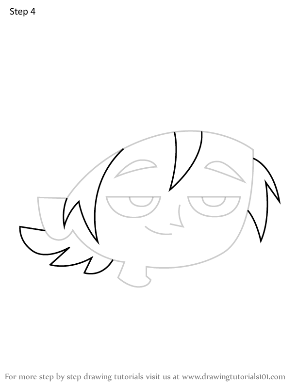How to Draw Jude from Total Drama (Total Drama) Step by Step ...