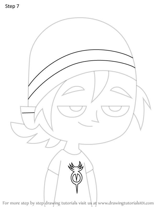 How to Draw Jude from Total Drama (Total Drama) Step by Step ...