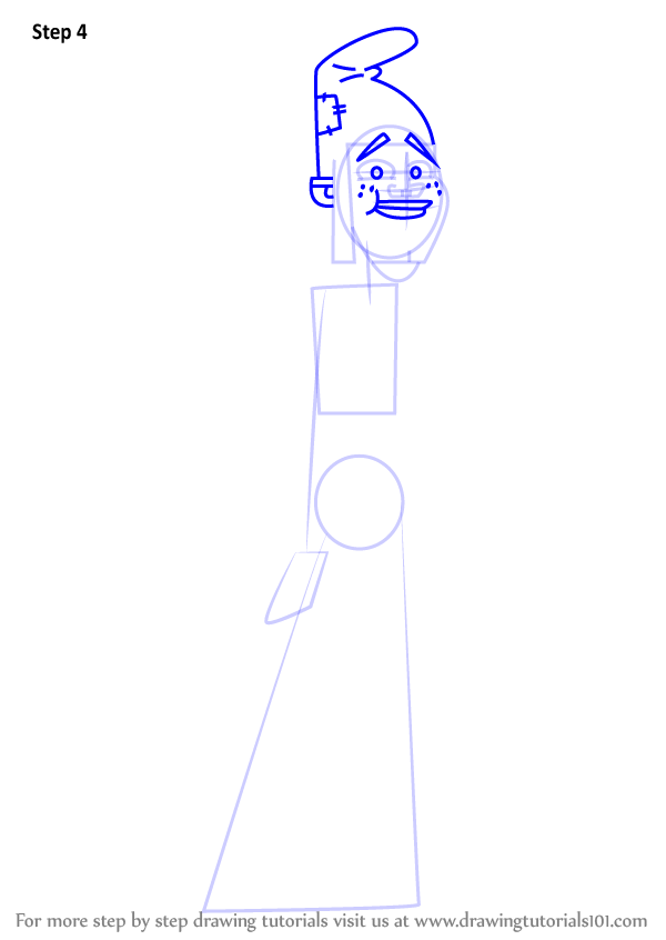 How to Draw Leonard from Total Drama (Total Drama) Step by Step ...