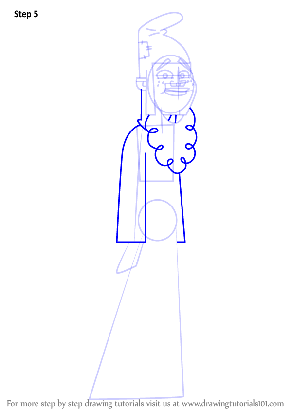 How to Draw Leonard from Total Drama (Total Drama) Step by Step ...