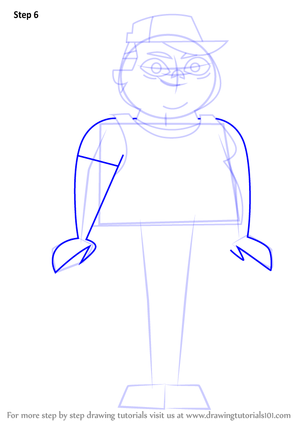 How to Draw MacArthur from Total Drama (Total Drama) Step by Step ...