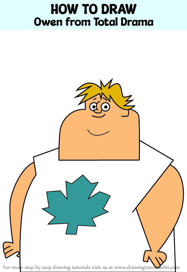 How to Draw Owen from Total Drama (Total Drama) Step by Step ...