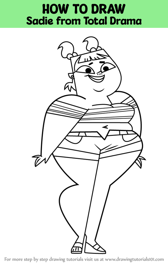 Katie And Sadies Pokemon How To Draw Katie From Total Drama (Total