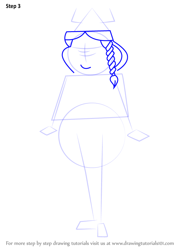 How to Draw Tammy from Total Drama (Total Drama) Step by Step ...