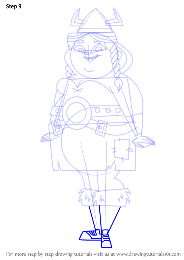 How to Draw Tammy from Total Drama (Total Drama) Step by Step ...