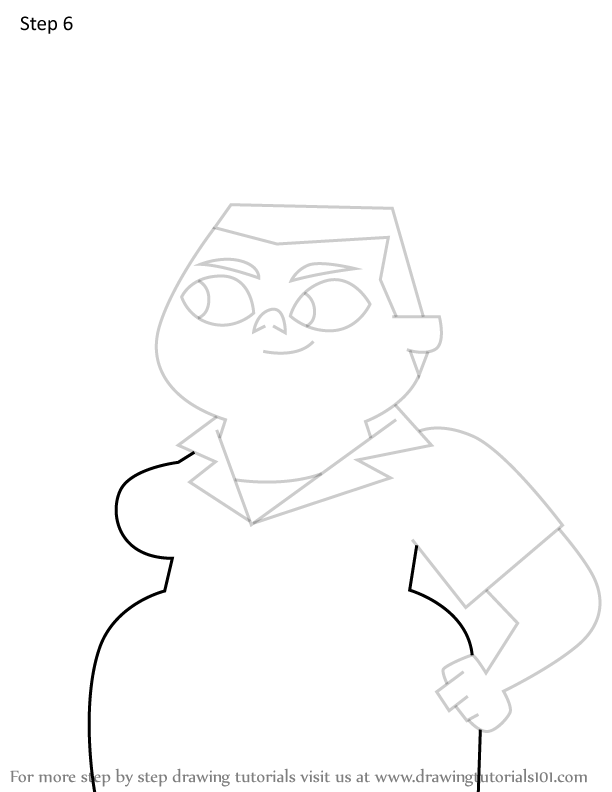 How to Draw MacArthur from Total DramaRama (Total DramaRama) Step by ...