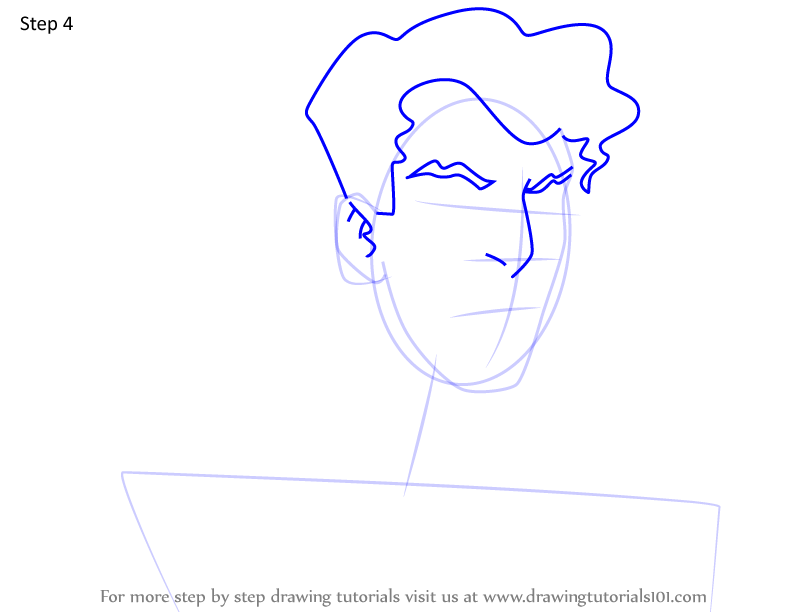 How to Draw Adam Lewis from Totally Spies! (Totally Spies!) Step by ...